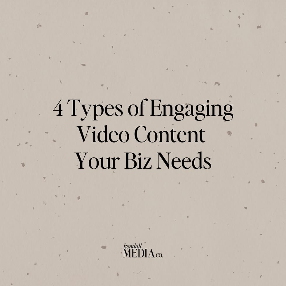 4 Types of Engaging Video Content